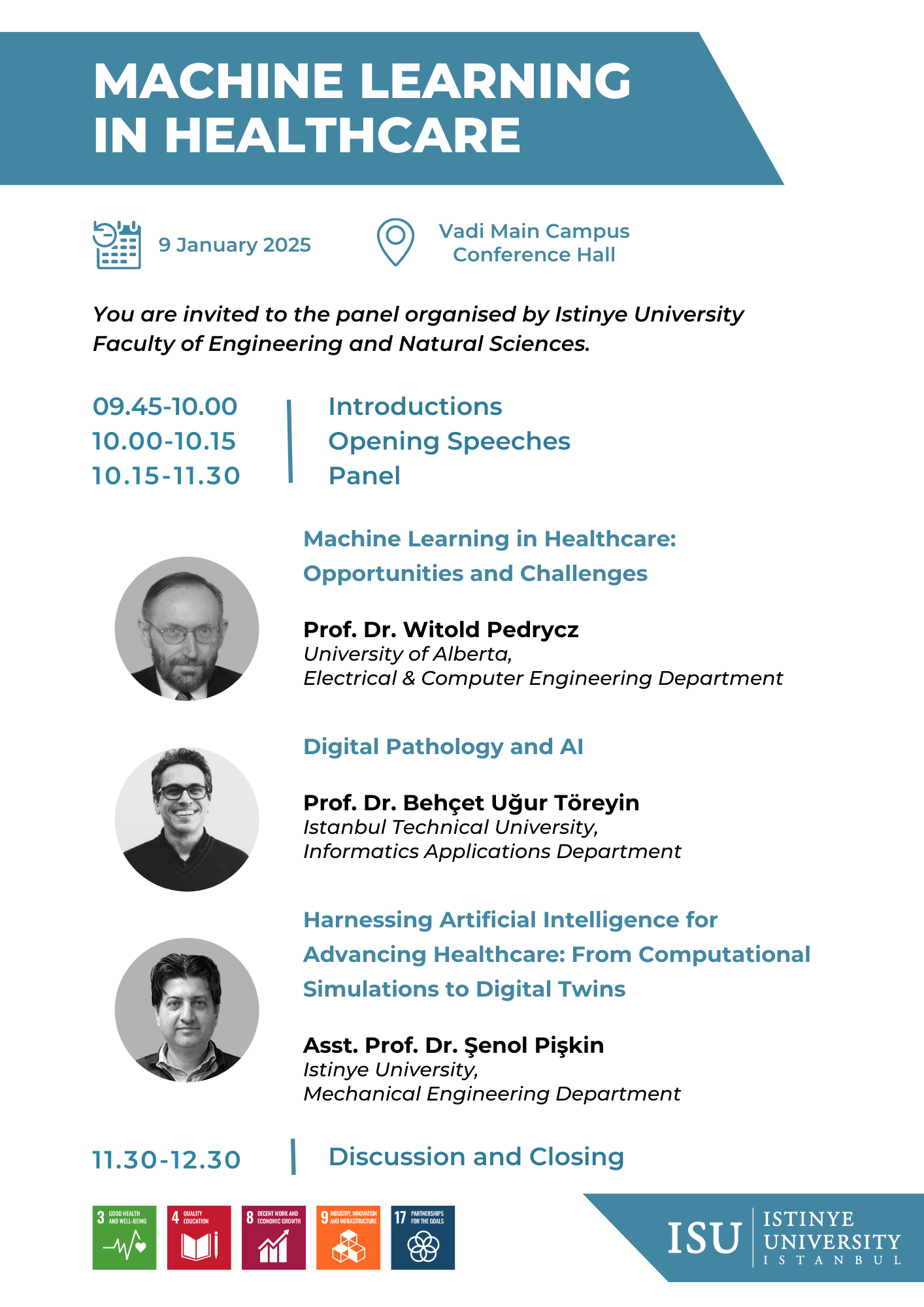 Machine Learning in Healthcare | İstinye University